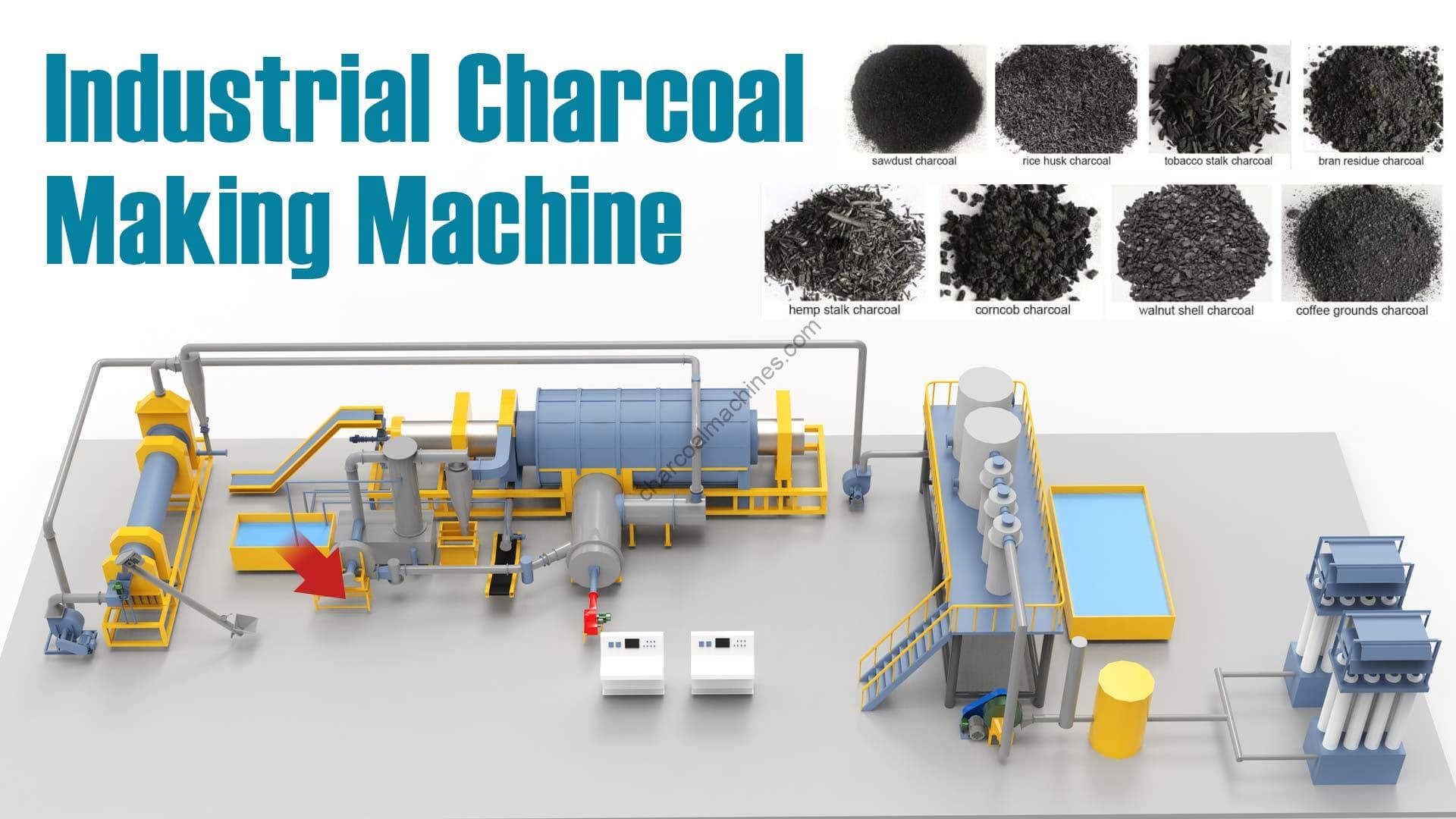 Charcoal Making Machines For Various Types - Get Price Now